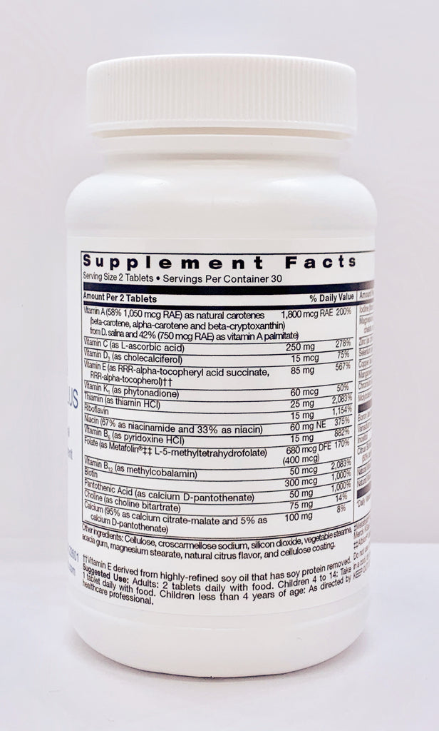 TLC Multivitamin Plus 120 Tablets – The Lee Clinic